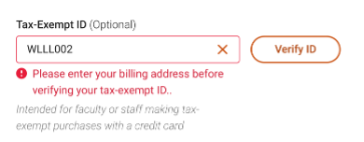 Tax-exempt Credit Card Purchases – Online Bookstore Support Powered by ...